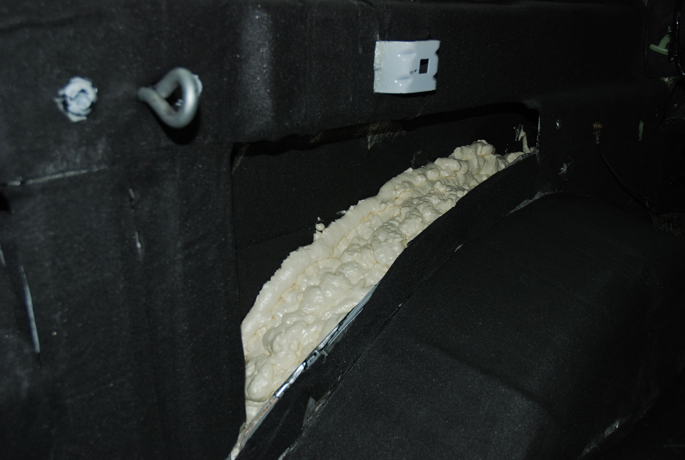 Auto Sound Deadening - Part II - More Matting and Using Expanding Foam ...