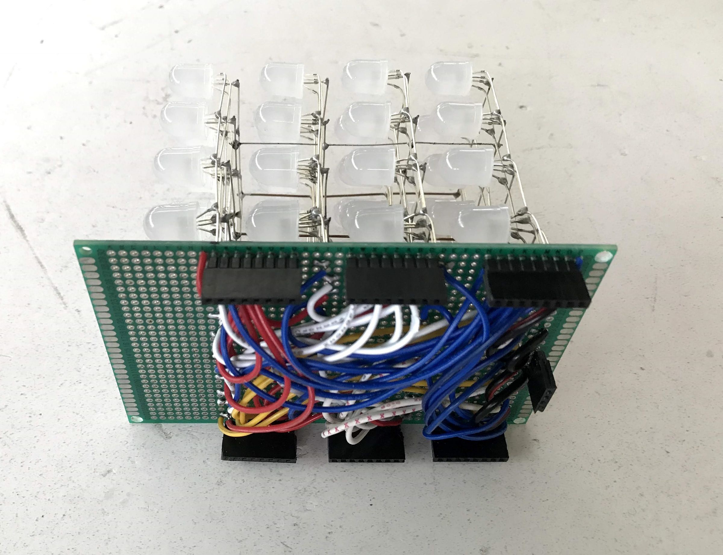 RGB LED CUBE 4x4x4 : 6 Steps (with Pictures) - Instructables