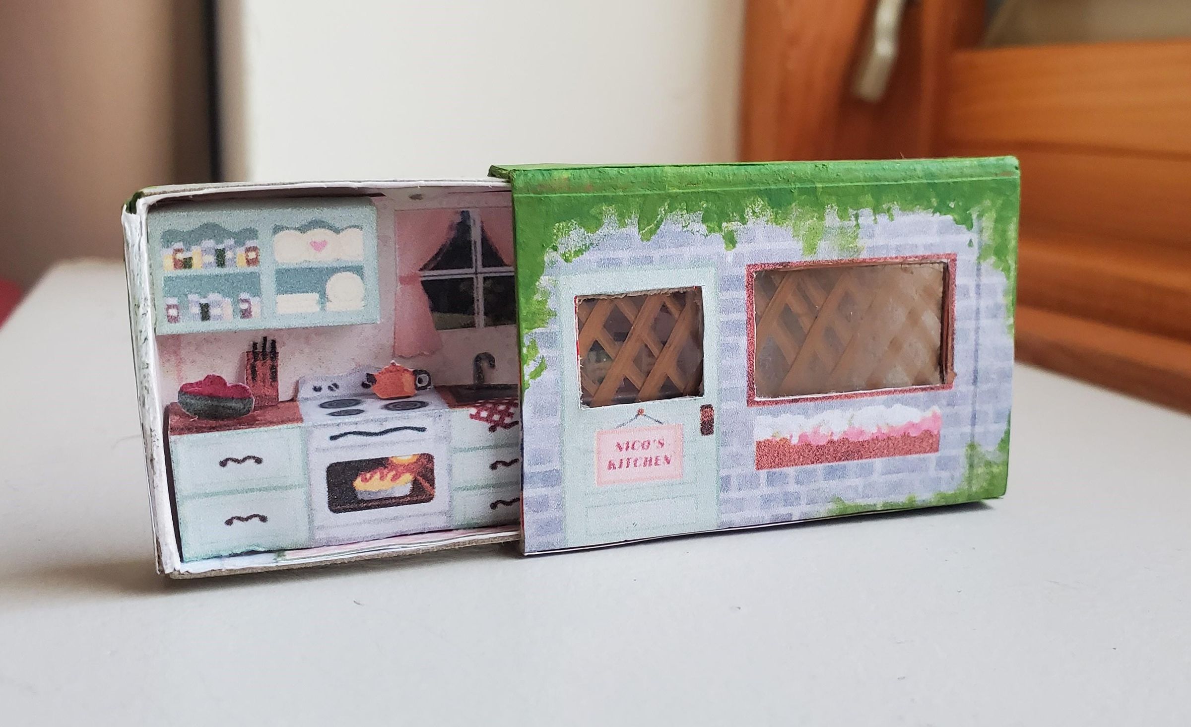 Miniature Matchbox Kitchen : 5 Steps (with Pictures) - Instructables