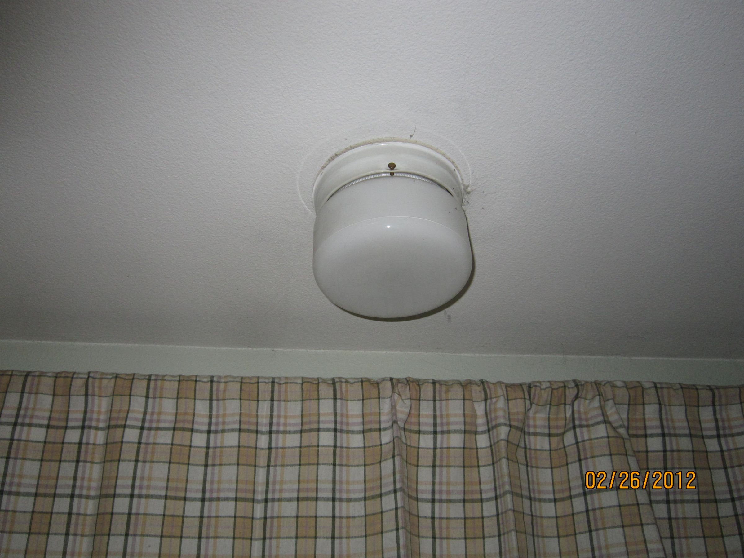 Remove Wall Light Fixture