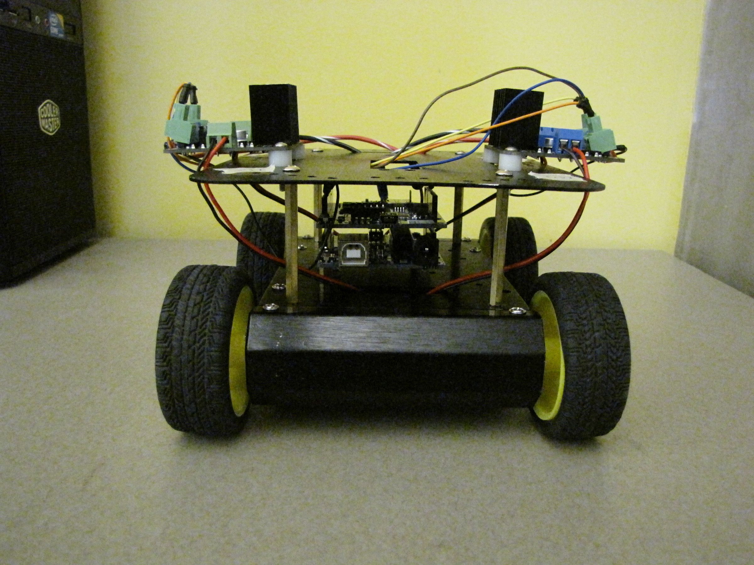 Robot Driven by PS3 Controller Through Arduino and Wifi Shield : 16 ...