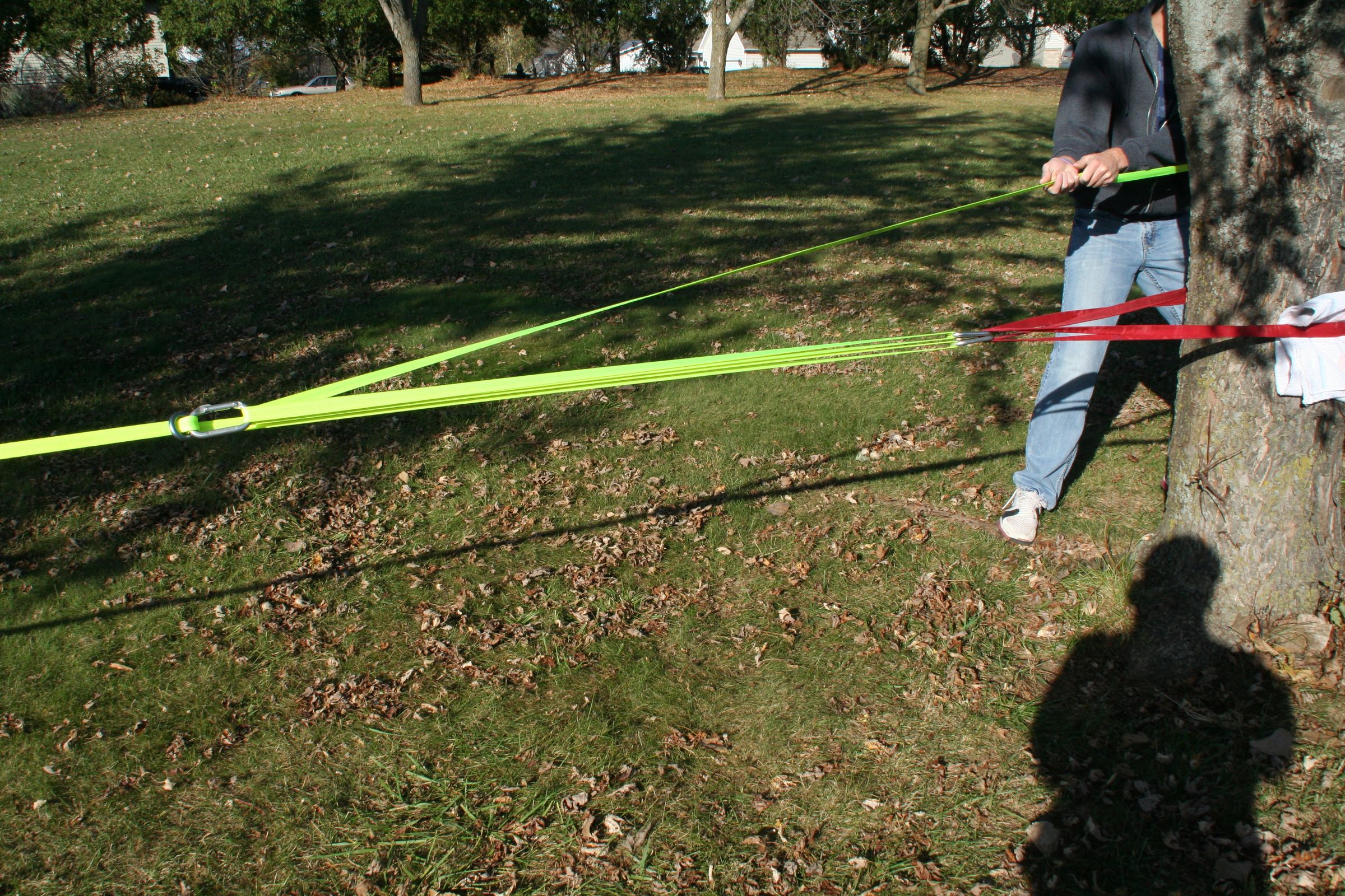 How to Set Up a Slackline : 10 Steps (with Pictures) - Instructables