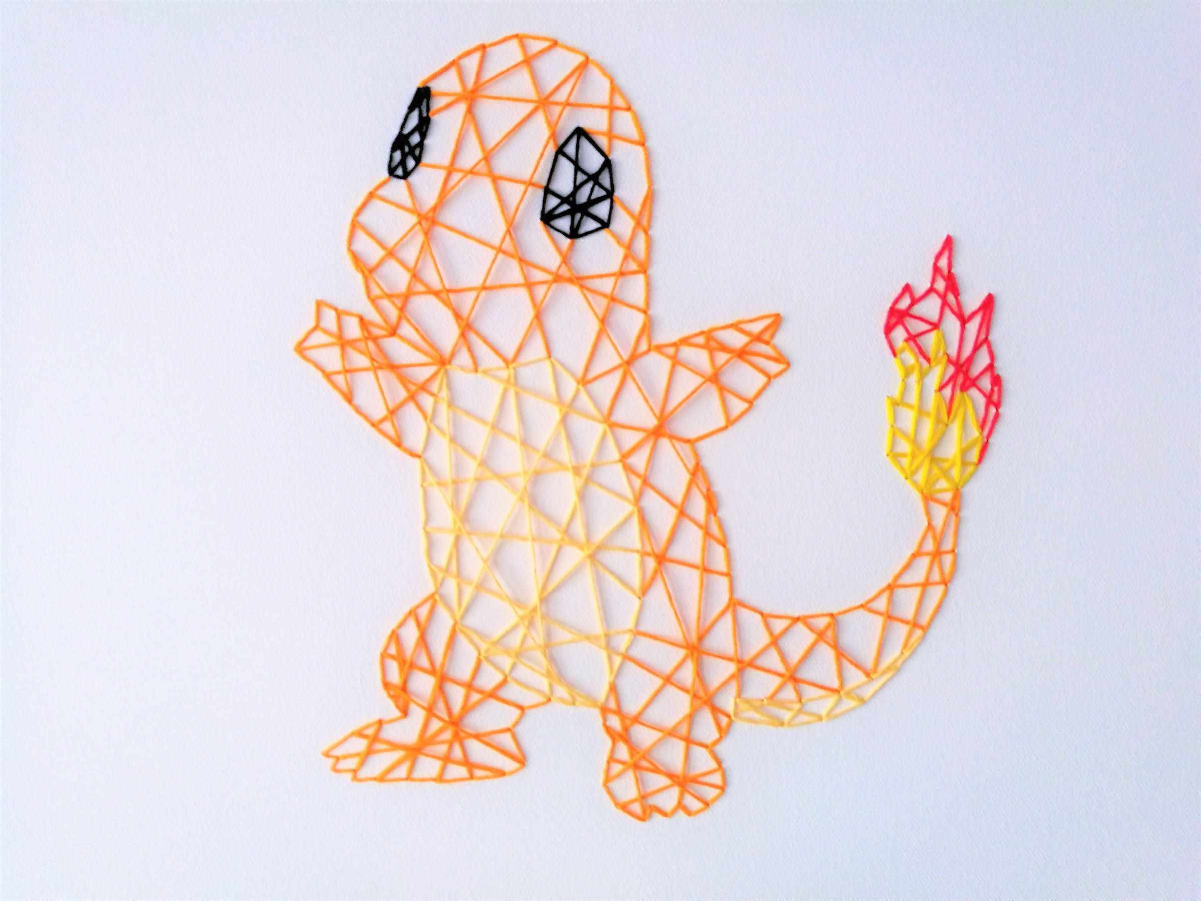 String Art Pokemon : 7 Steps (with Pictures) - Instructables