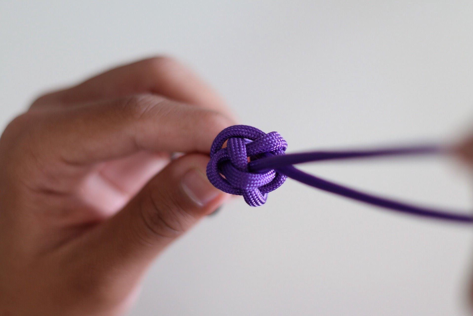Double Strand Diamond Paracord Knot (tutorial) : 13 Steps (with ...