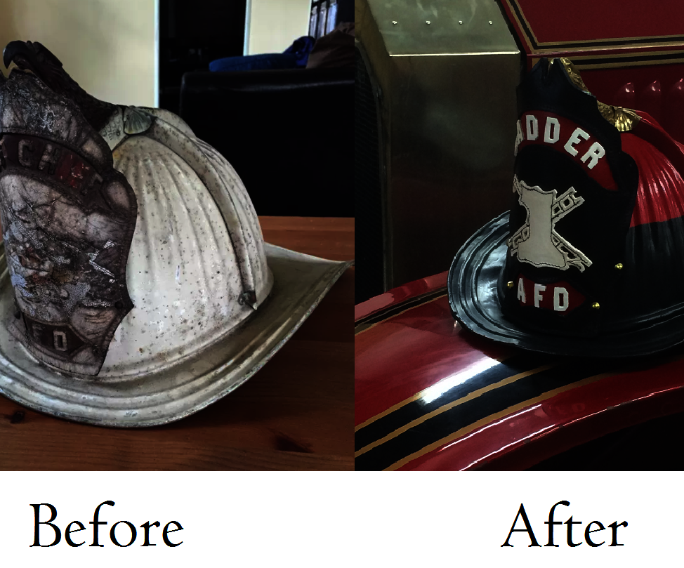 Antique Fire Helmet Restoration : 9 Steps (with Pictures) - Instructables