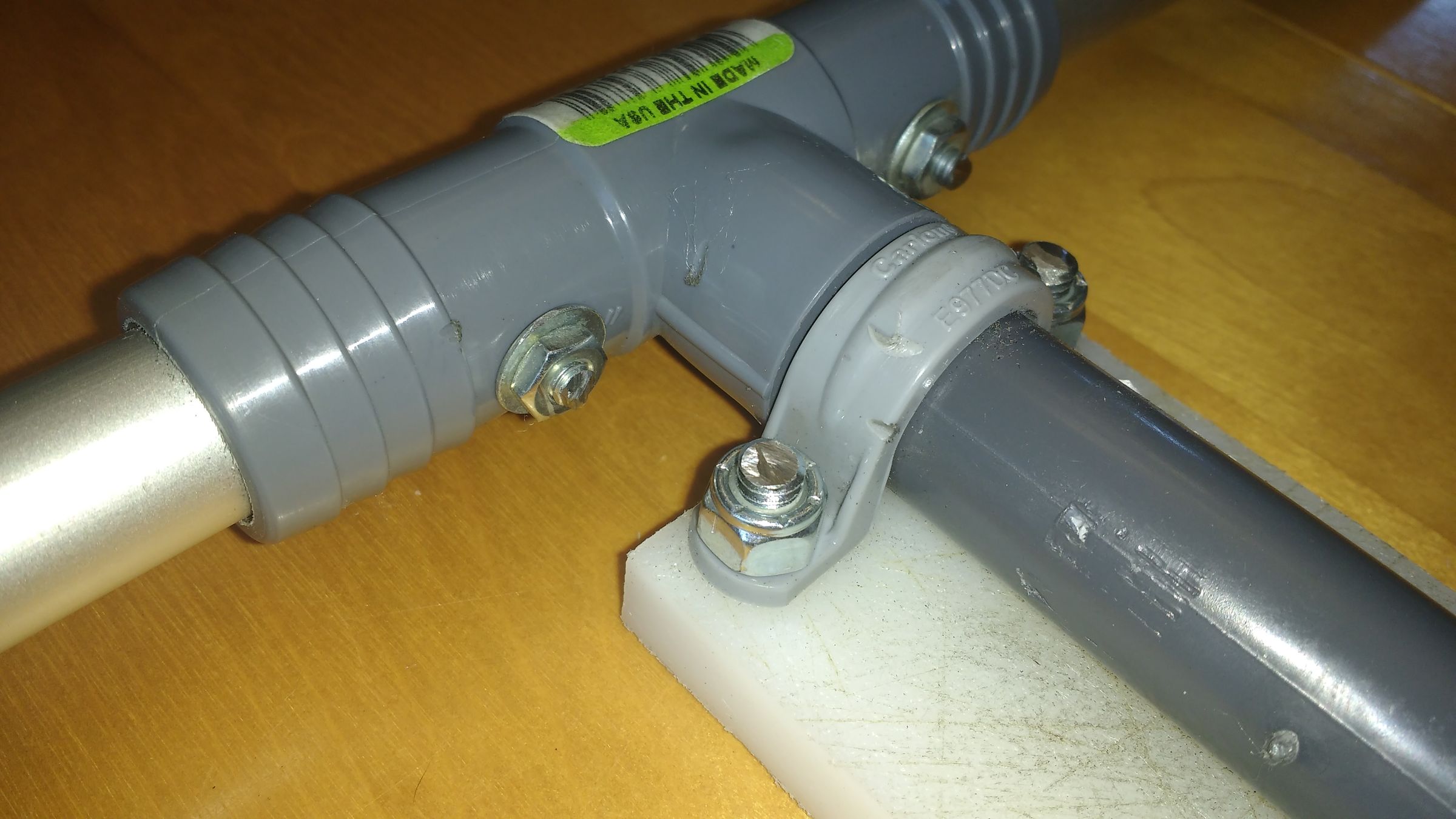 Fishing Rod Wrapping Jig Made From Crutches & HDPE Cutting Board : 8 ...