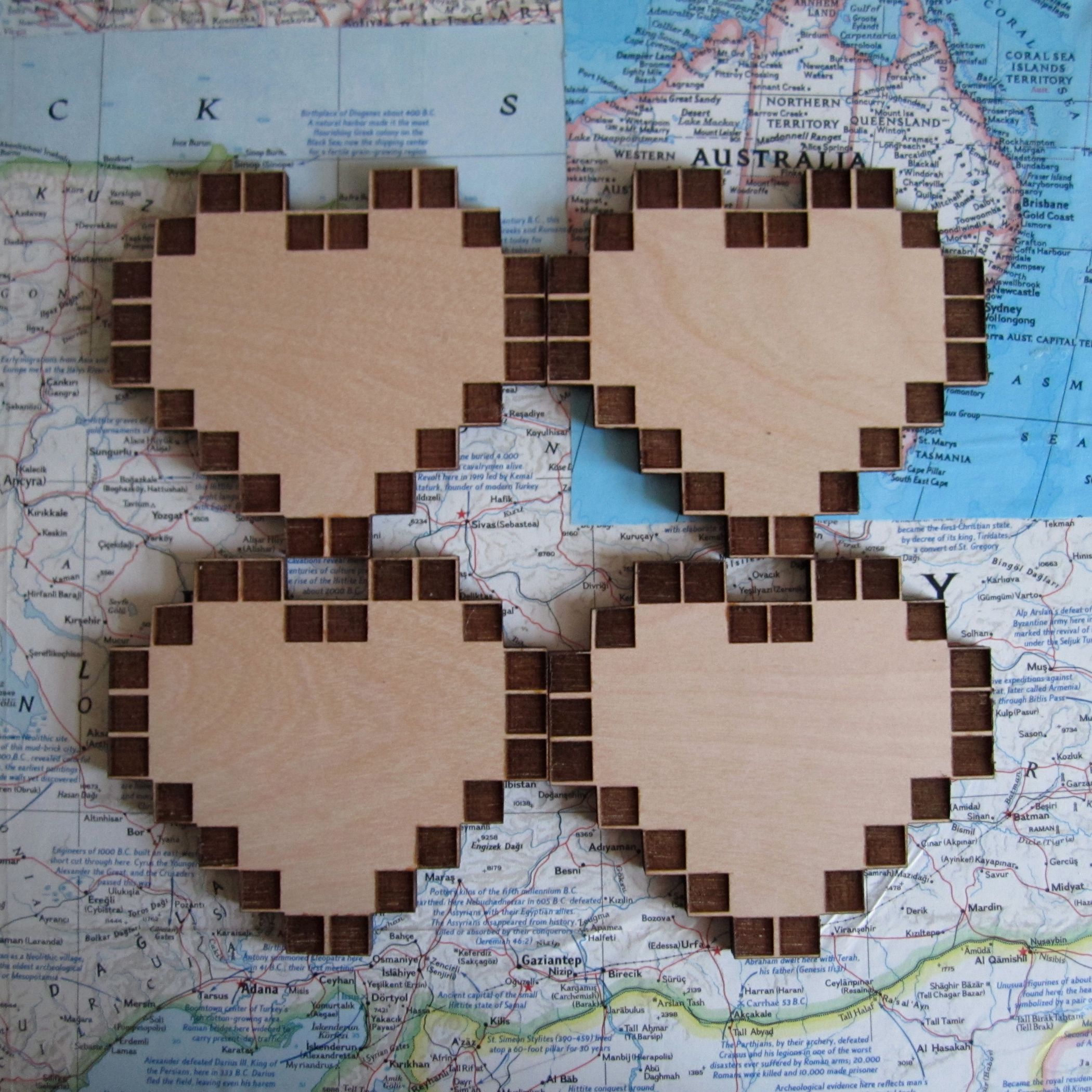 Legend of Zelda Heart Container Coasters - Instructables