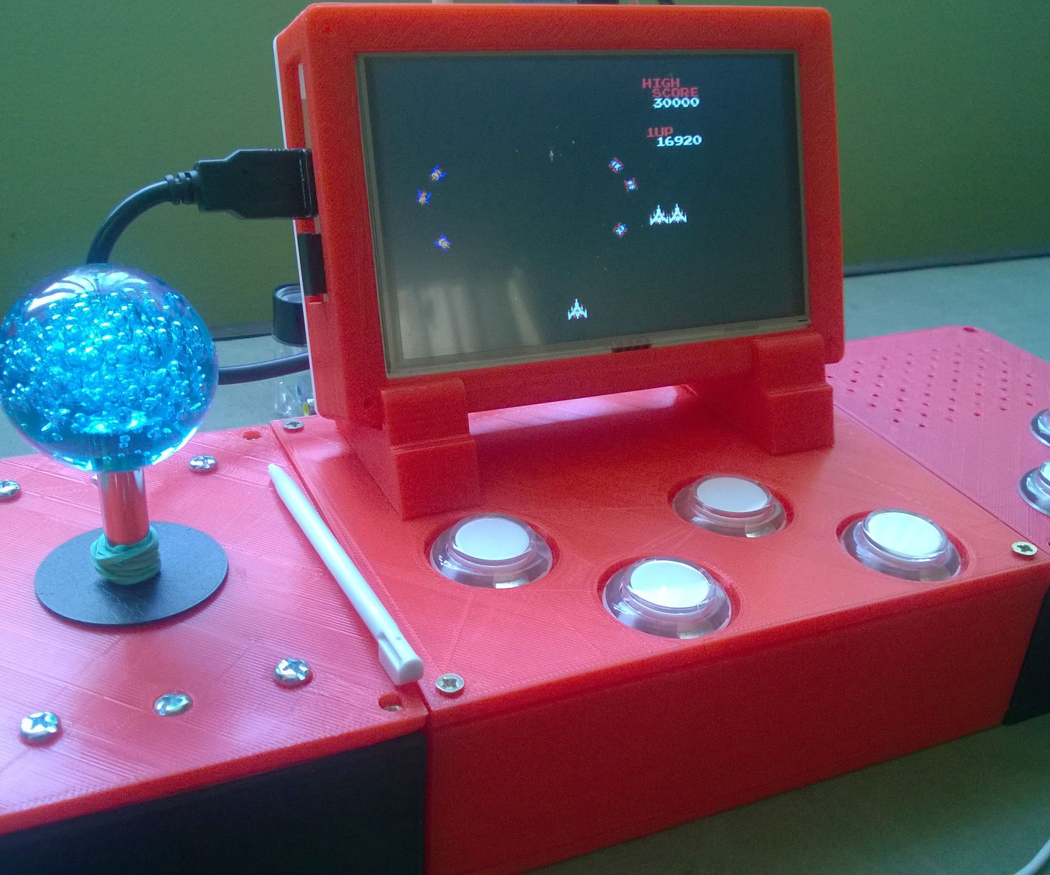 An Unconventional 3D Printed Retropie Arcade - Part 2 of 2 : 8 Steps ...