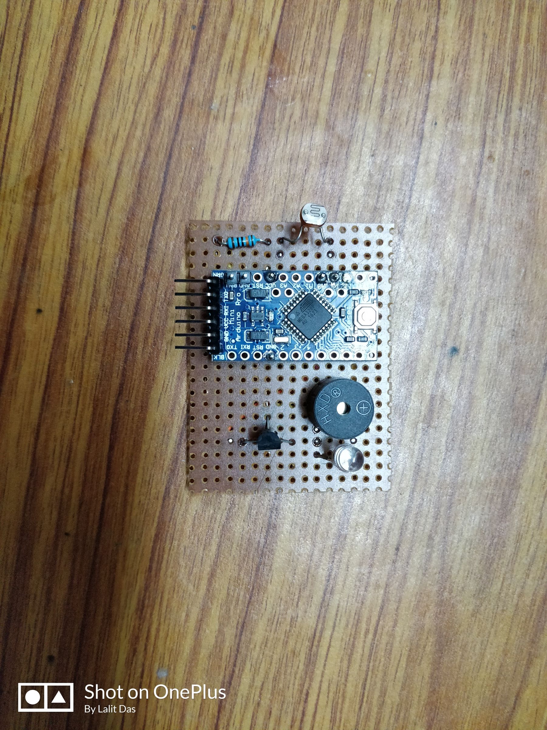 Night Burglar Alarm Using Arduino : 6 Steps - Instructables