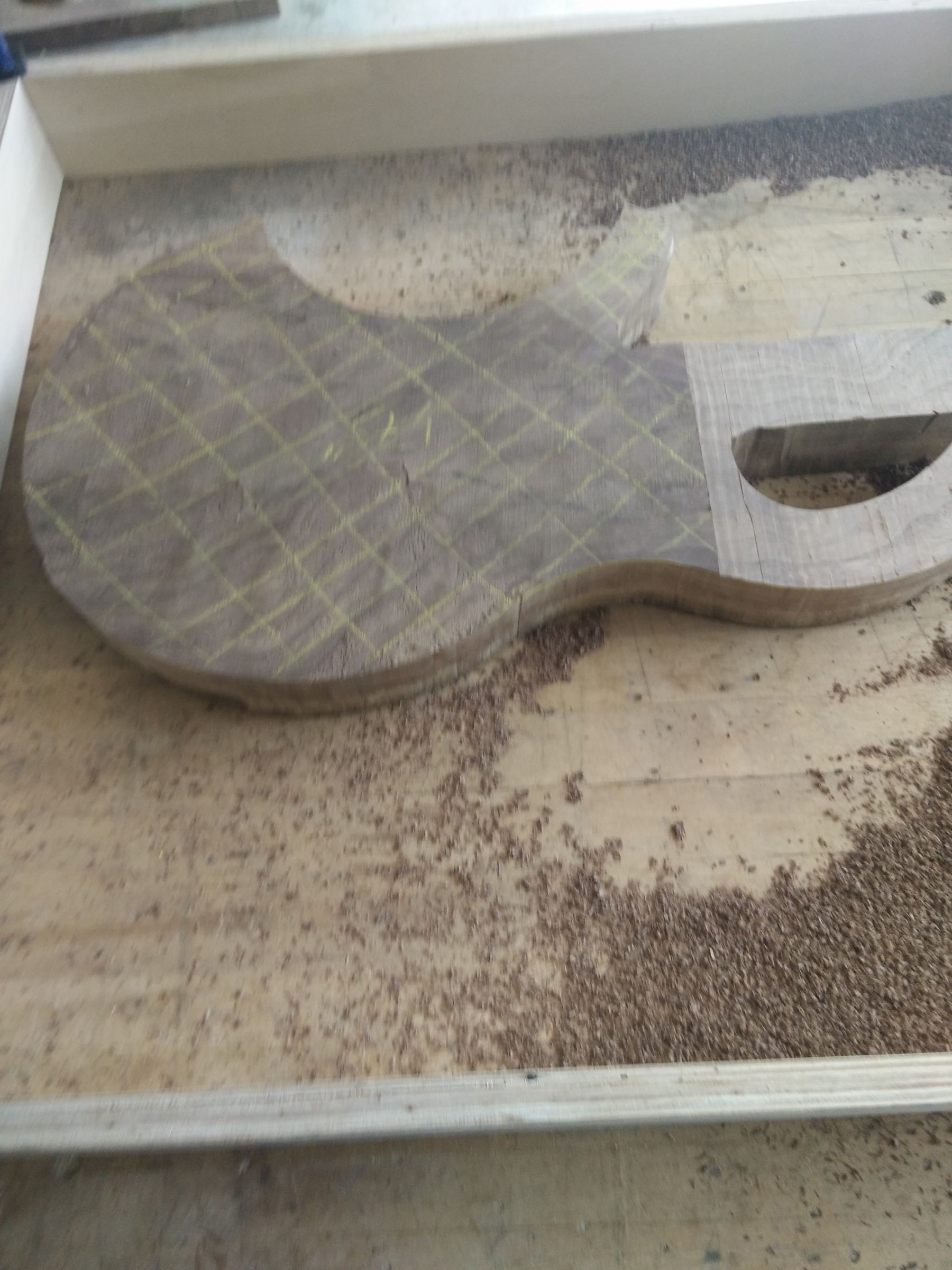 Twin Bass and Guitar From a Slab of Walnut : 22 Steps (with Pictures ...