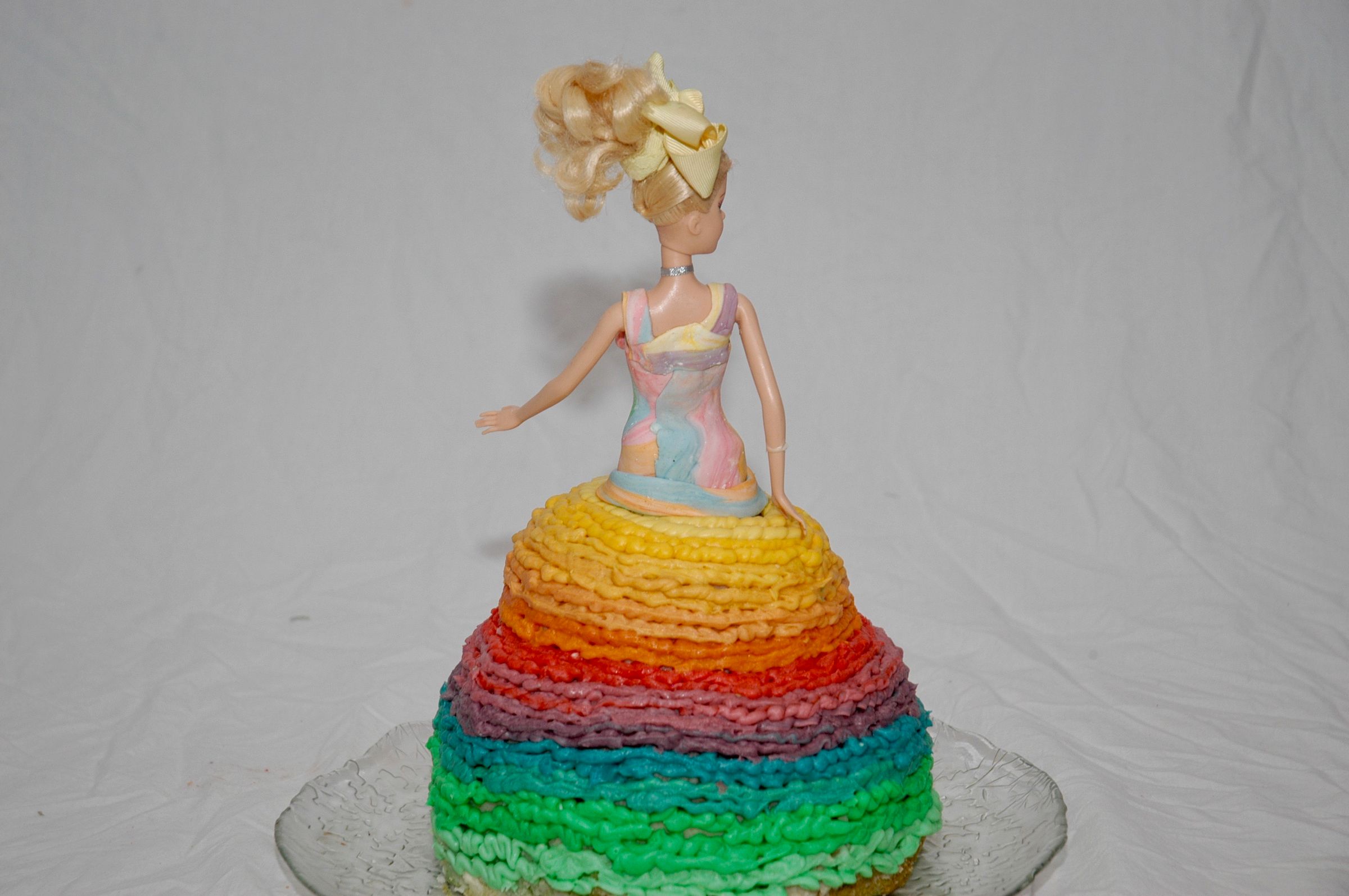 Rainbow Barbie Cake : 12 Steps (with Pictures) - Instructables