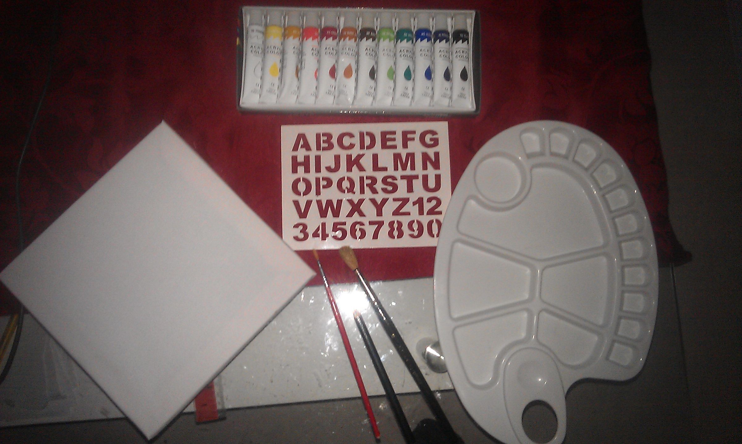 Inspirational Words on Canvas : 6 Steps - Instructables