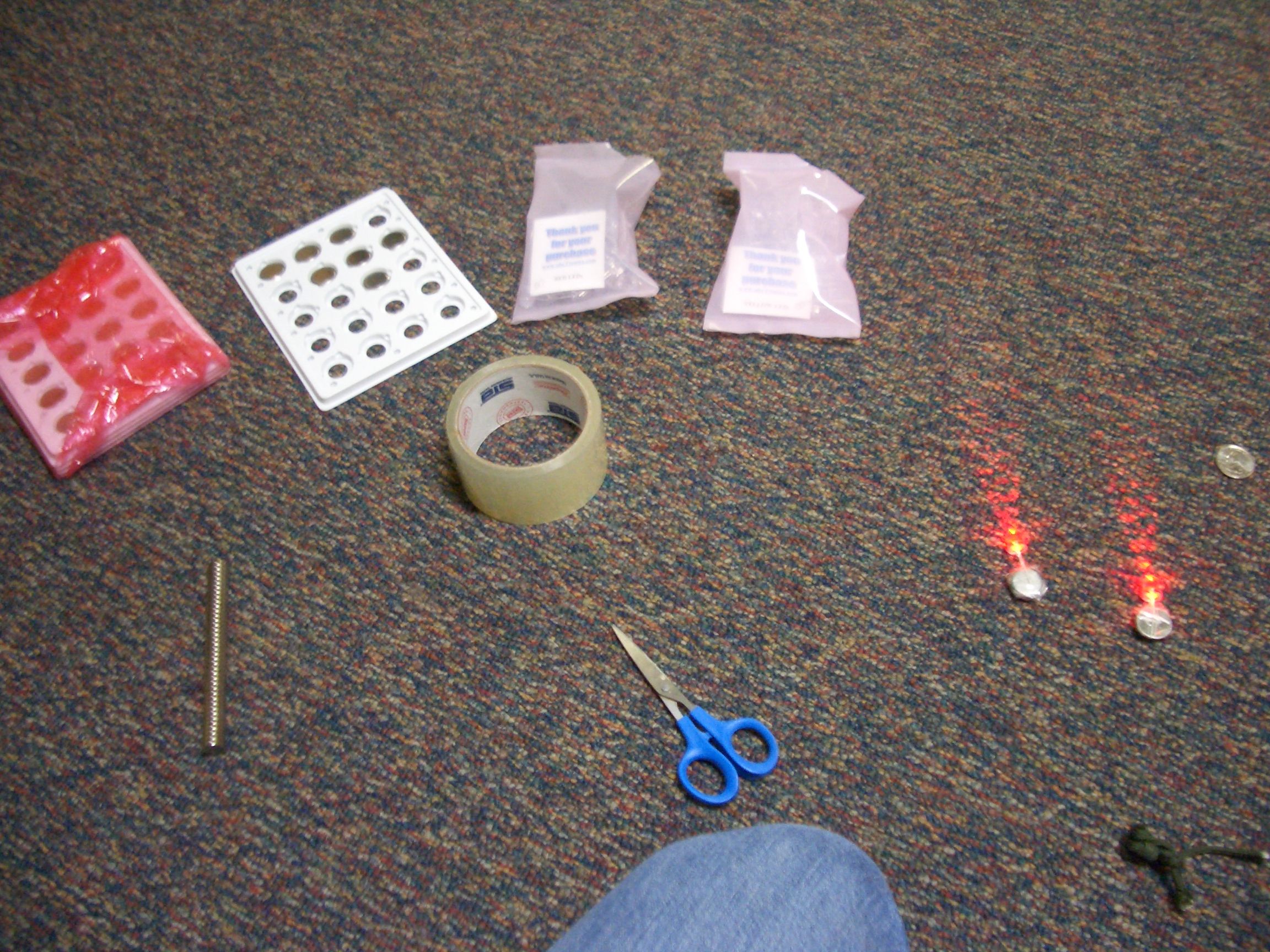 My LED Throwies - Instructables