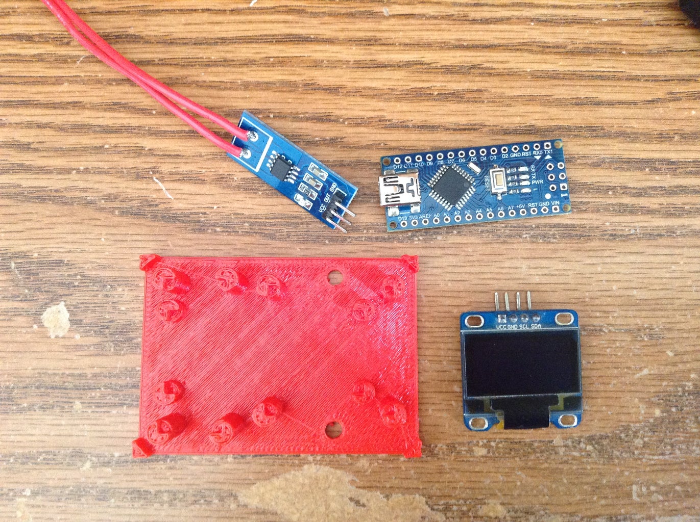 3d Printed Arduino Oled Watt Meter 5 Steps With Pictures