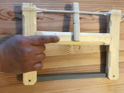 Hacking Together a Bow Saw : 11 Steps (with Pictures) - Instructables