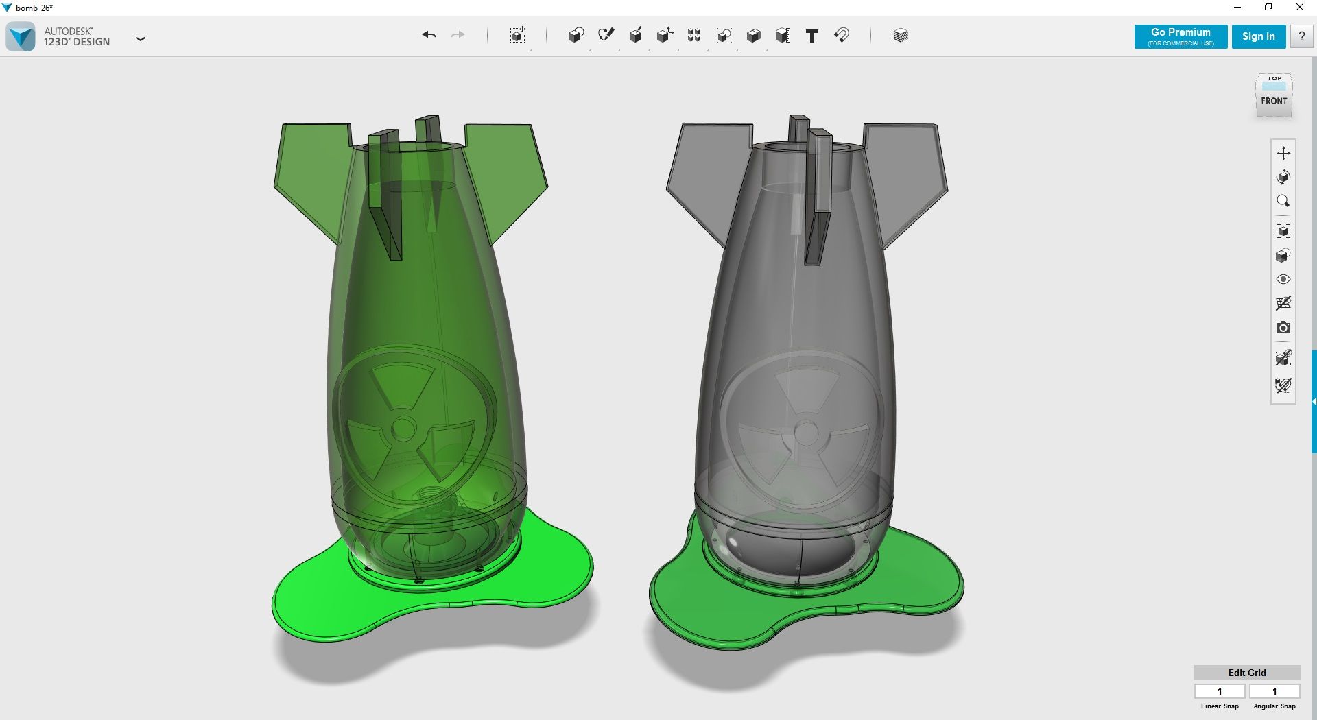 Glow-In-The-Dark Nuclear Bomb Night Light. : 5 Steps (with Pictures ...