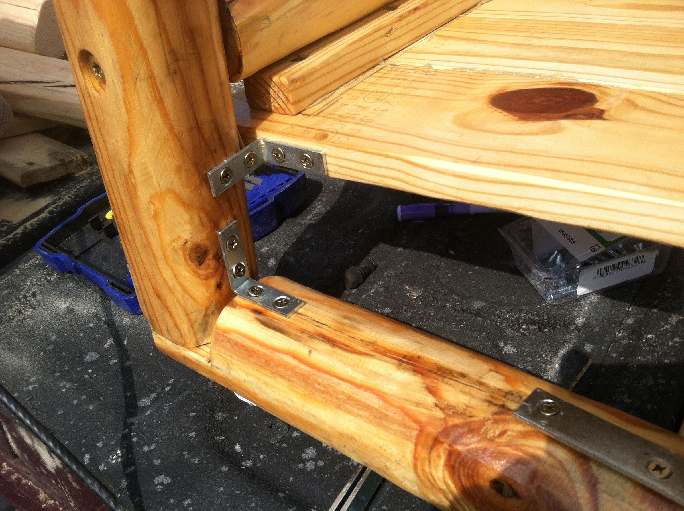 Rustic Log Children's Chair From Reclaimed Wood : 9 Steps (with ...