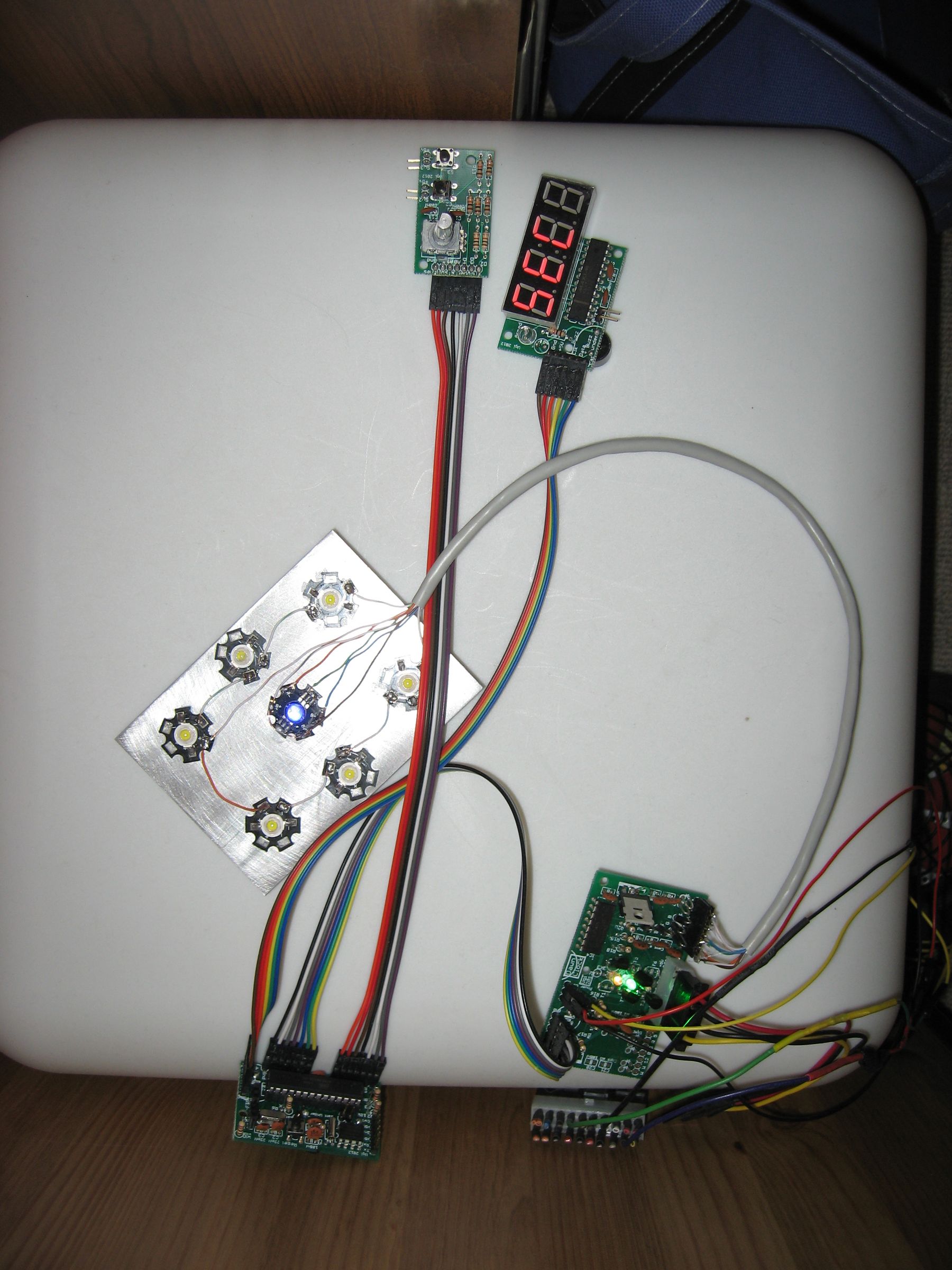 LED Dawn / Sunrise Alarm Clock, Nightlight & Security Light - Arduino ...
