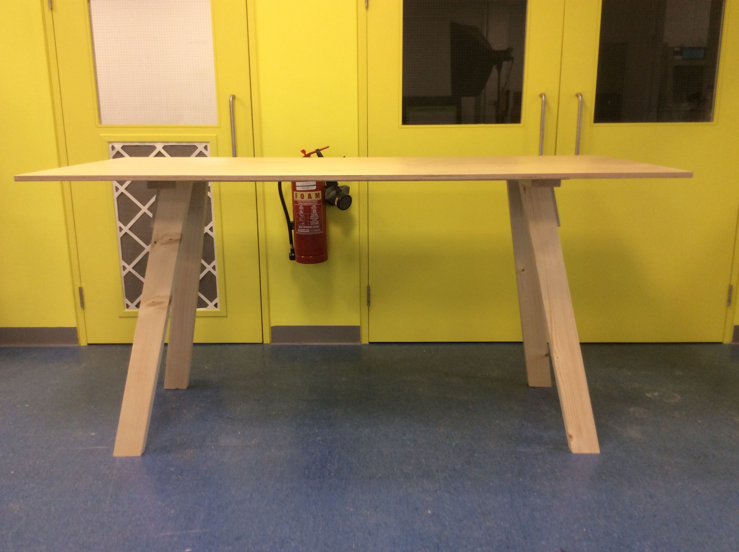 High Trestle Table - Including Prototype Table : 10 Steps (with ...