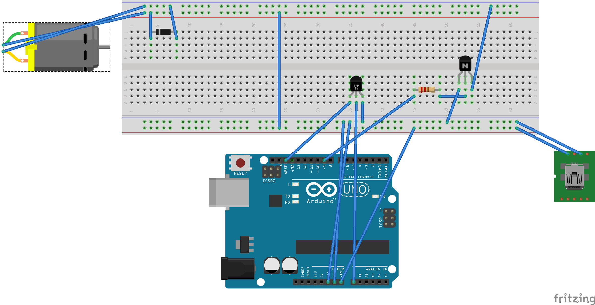Arduino Temp Controlled Fan. (Keeping My Stereo Receiver From ...