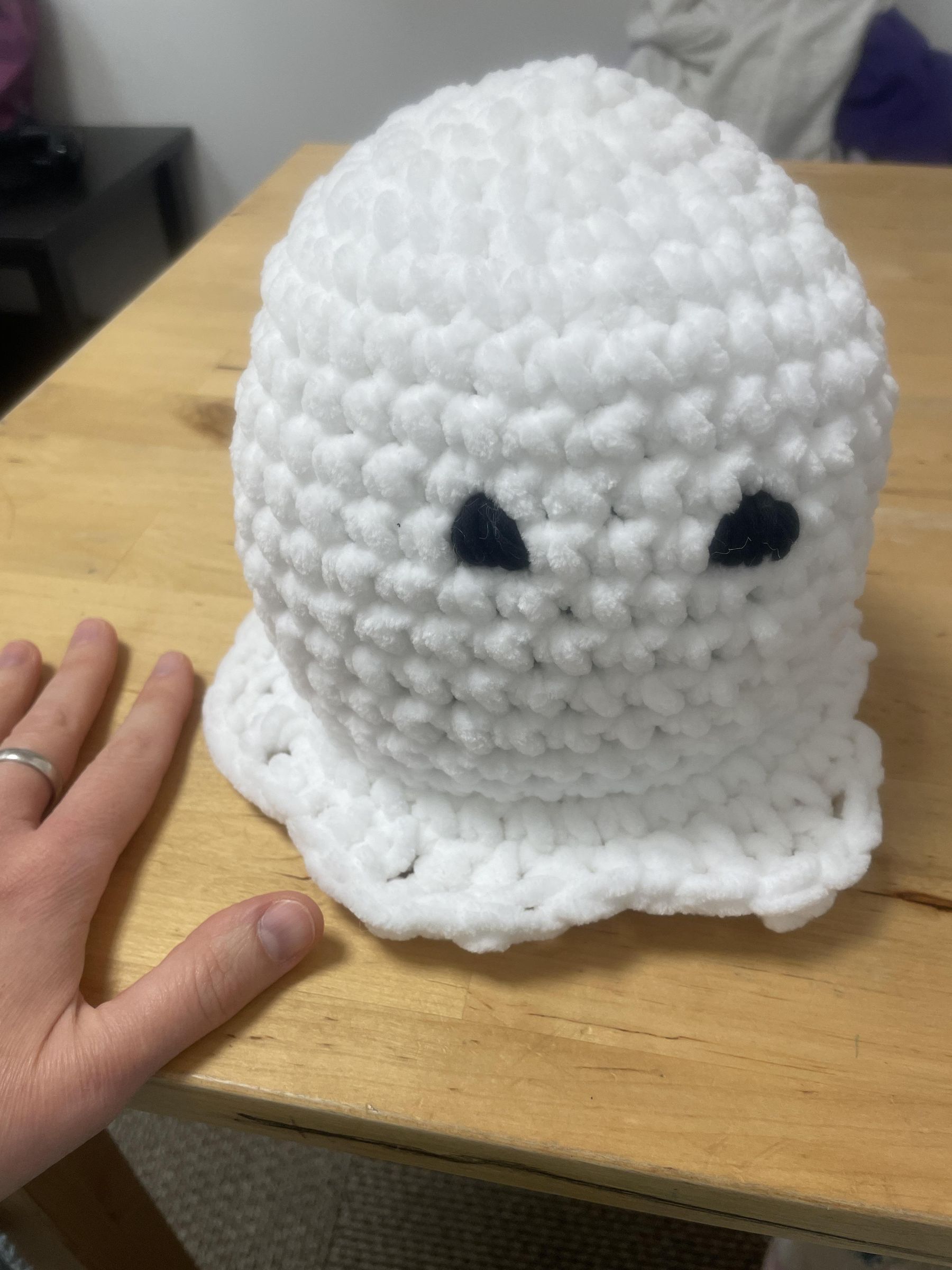Easy Crochet Ghost Plush : 5 Steps (with Pictures) - Instructables