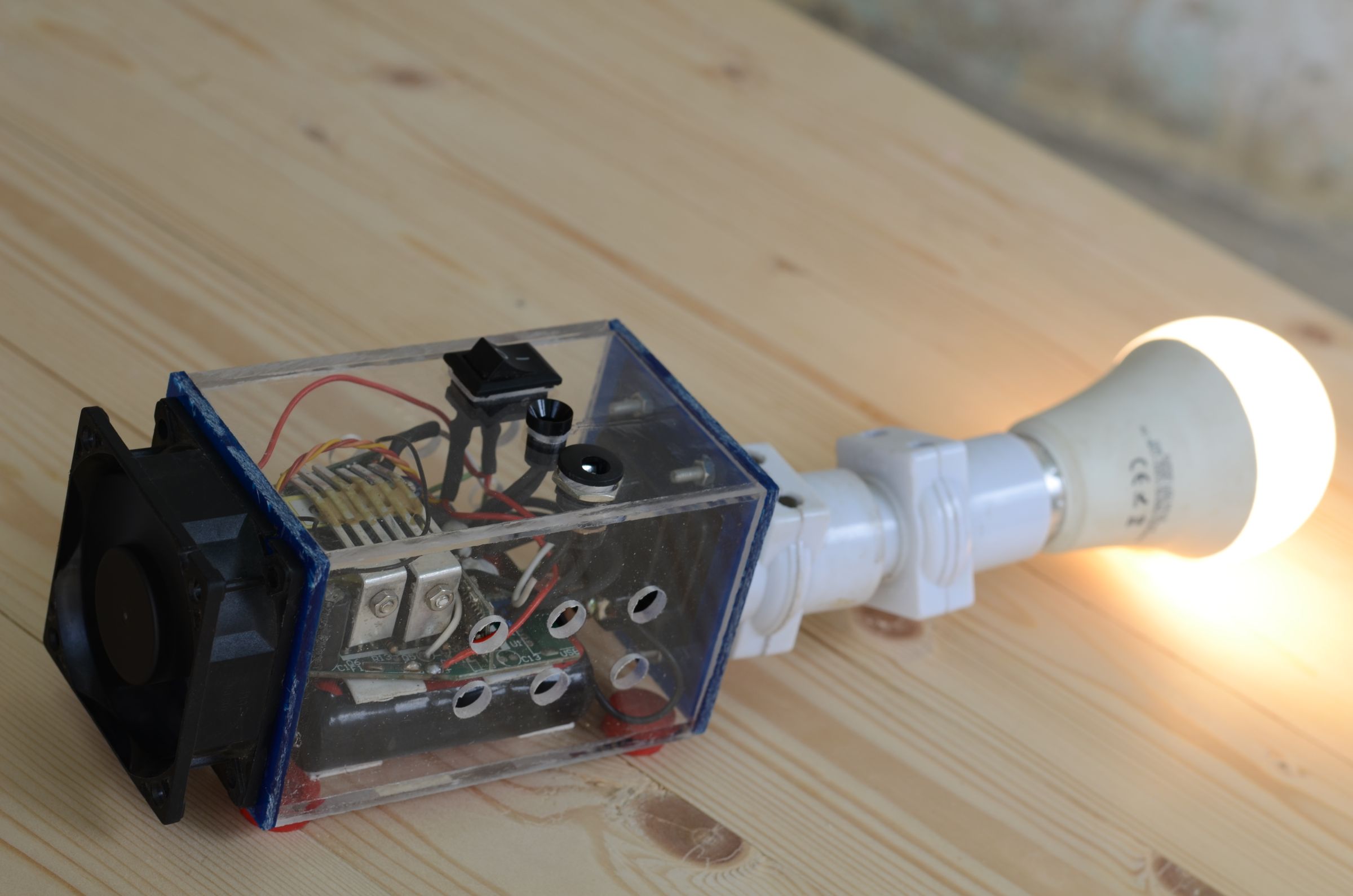 DIY Portable Power Inverter (12v DC to 220v AC) : 11 Steps (with ...