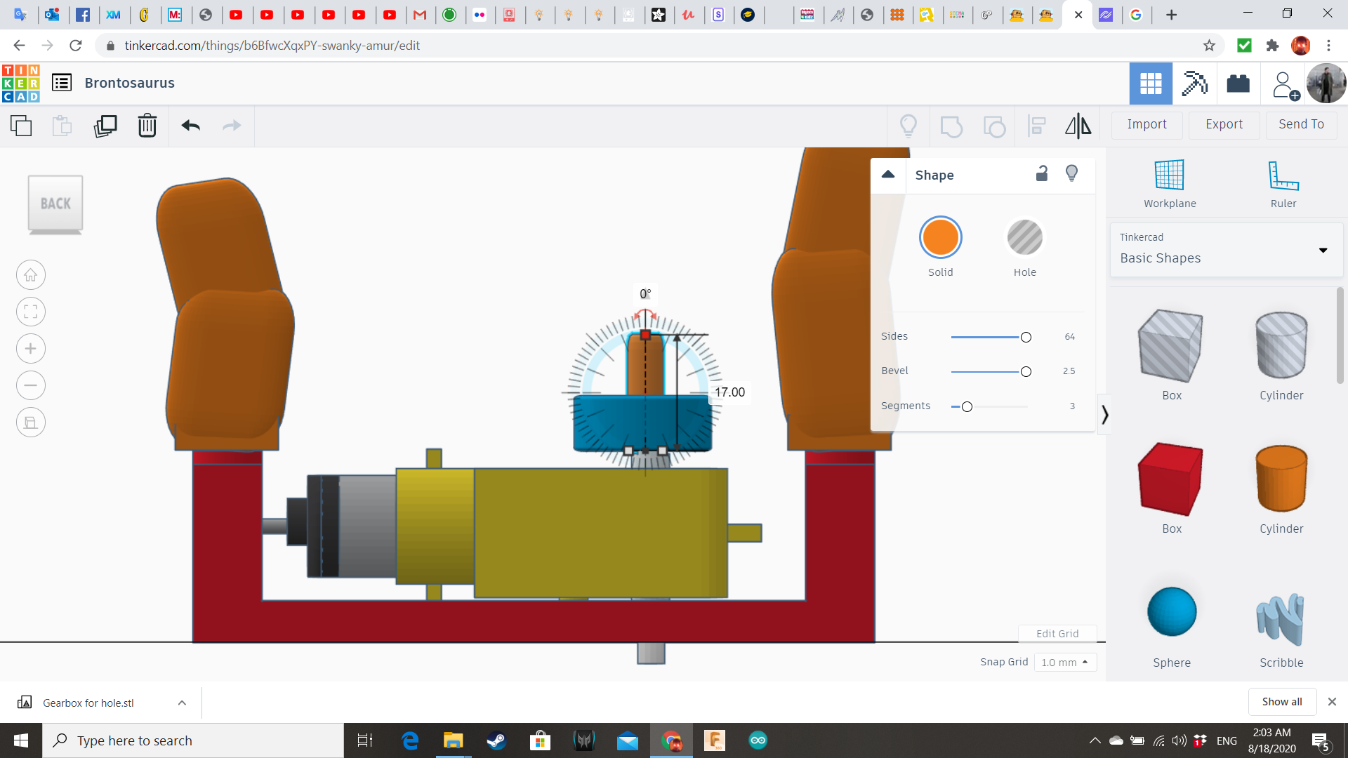 Tinkercad Robotics for School: Create TWO Walking Machines! : 27 Steps ...