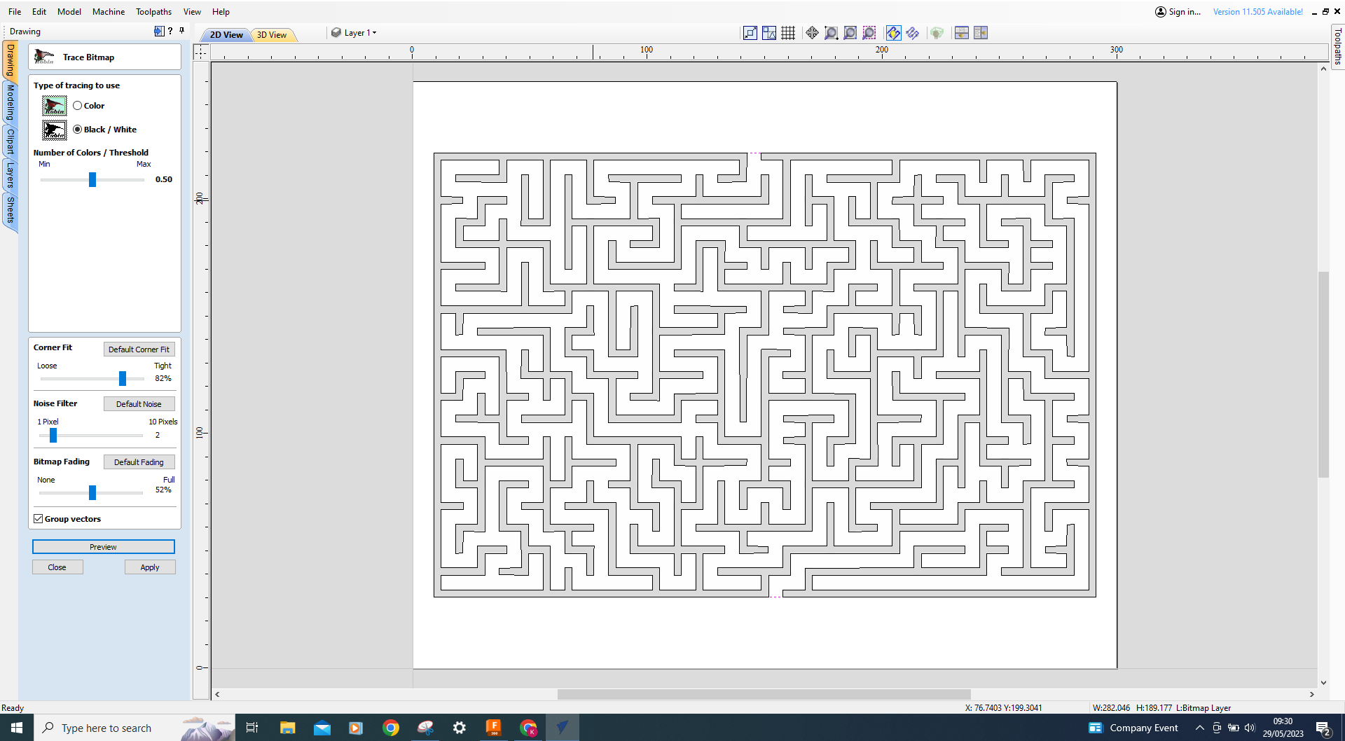 Maze Design Made Easy for Fusion 360 or Vetric Software : 5 Steps ...
