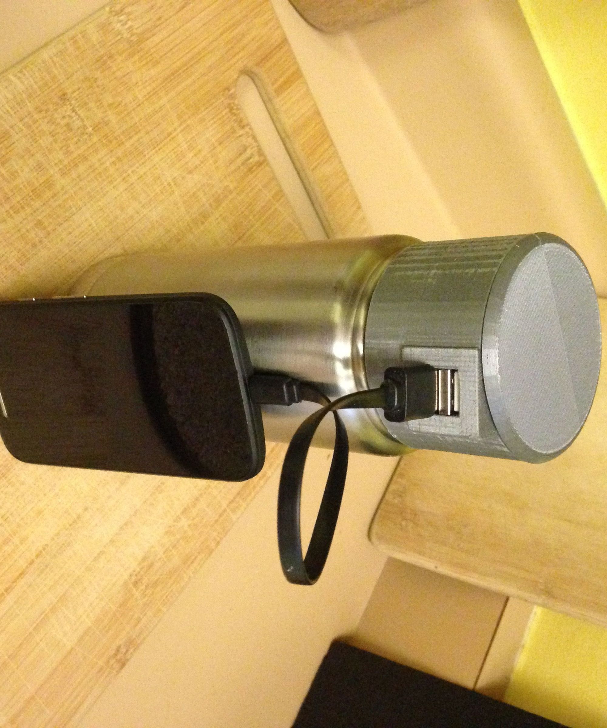 3D Printed Phone Charging Lid for Klean Kanteen : 6 Steps (with ...