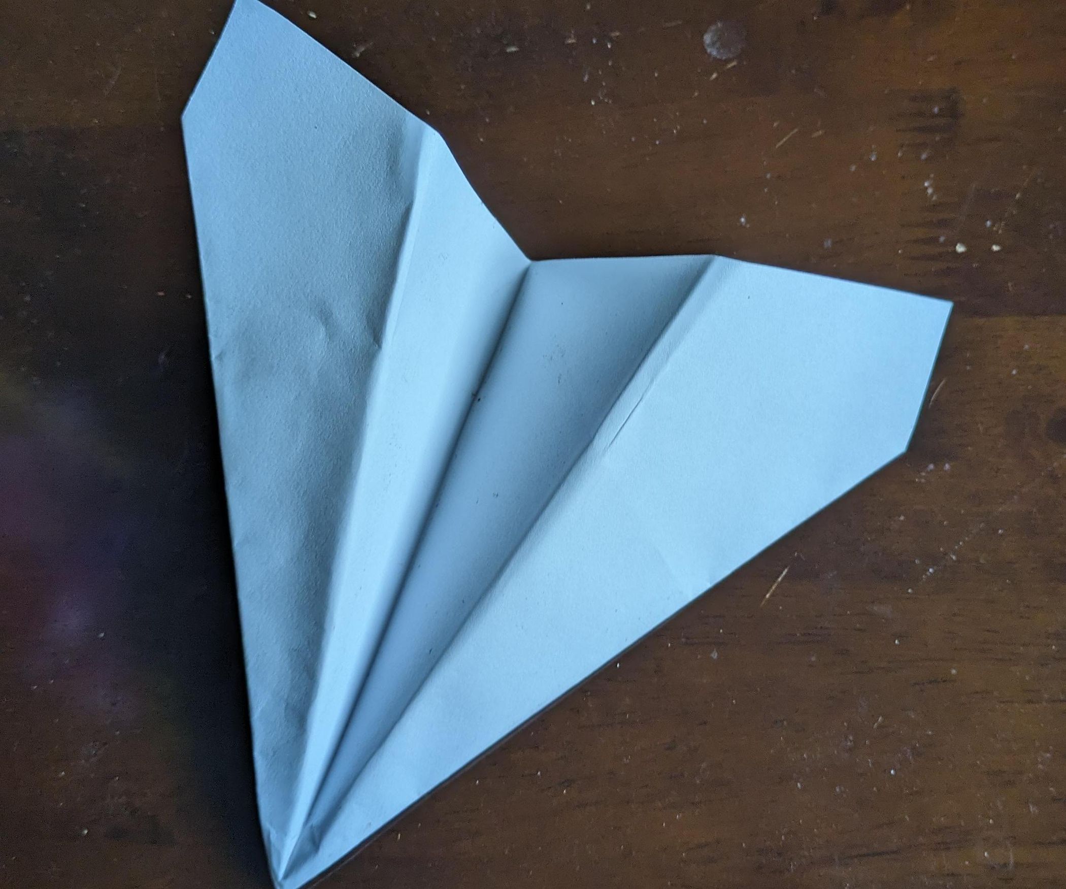 Best Paper Airplane Ever (Flies Like a Beauty!) : 8 Steps - Instructables