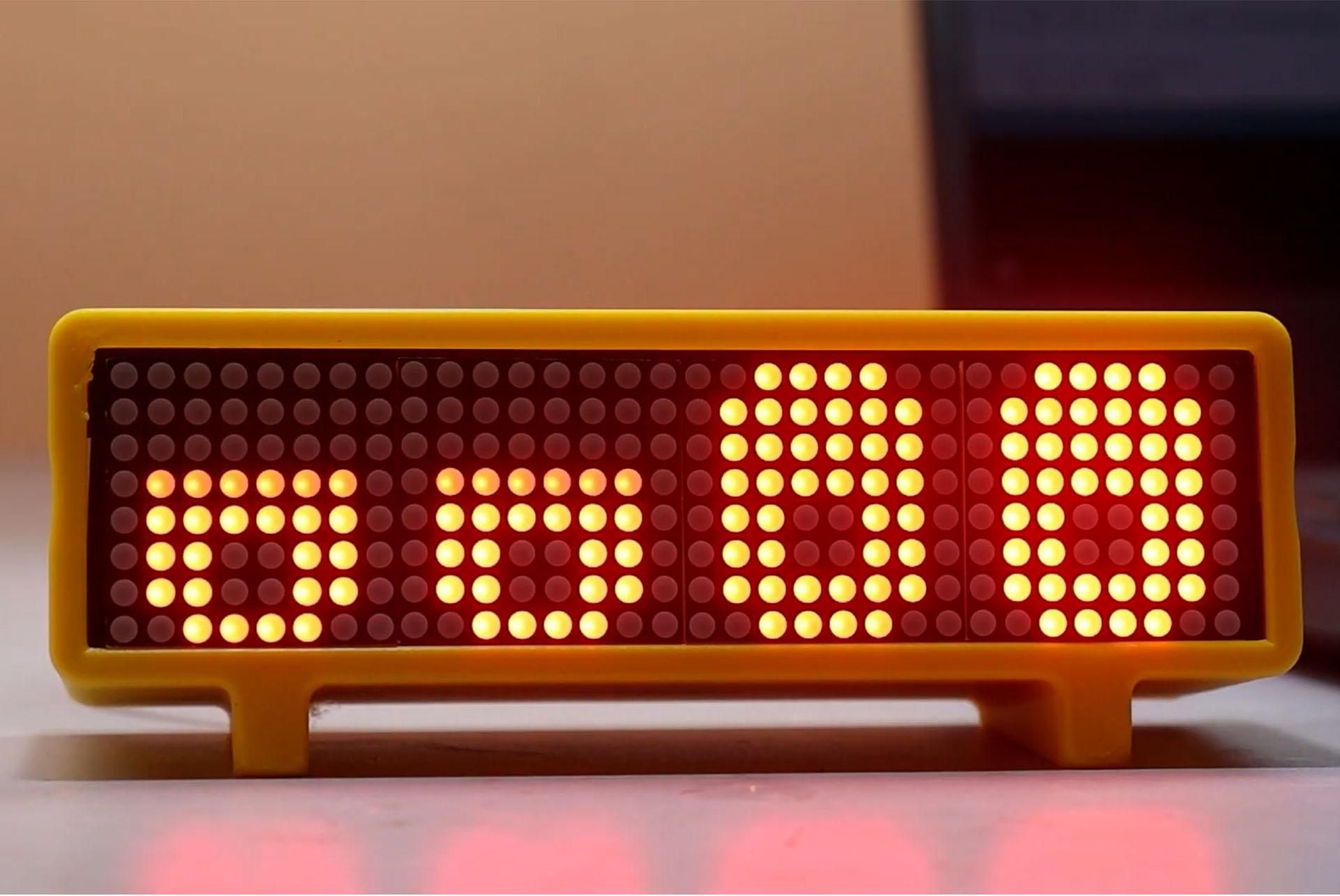 How to Make 8x32 Scrolling LED Display Using MAX7219 Display and ...