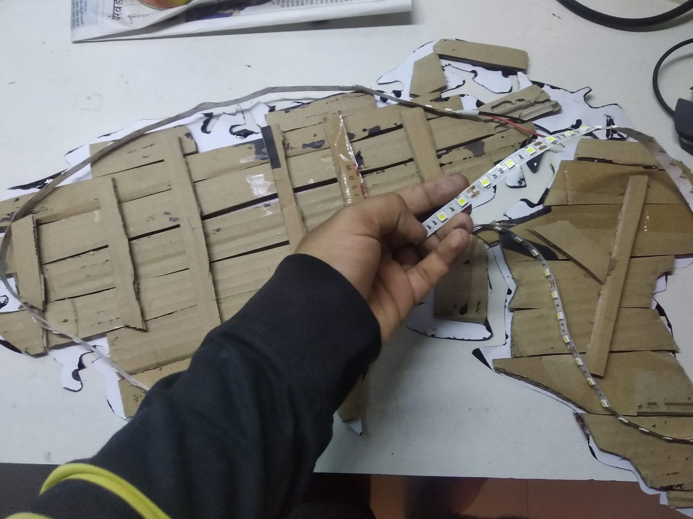 Cardboard World Map With Backlight : 8 Steps - Instructables