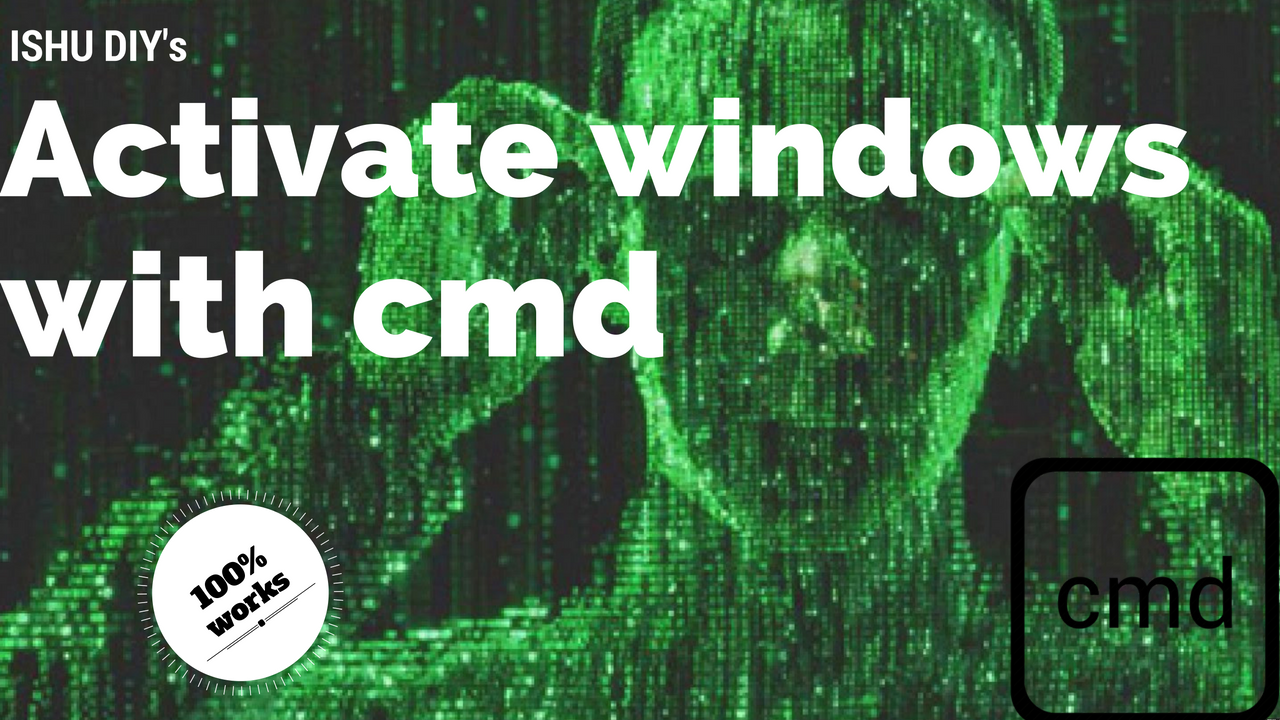 Activate Windows 7, 8, 10 With Cmd - Instructables