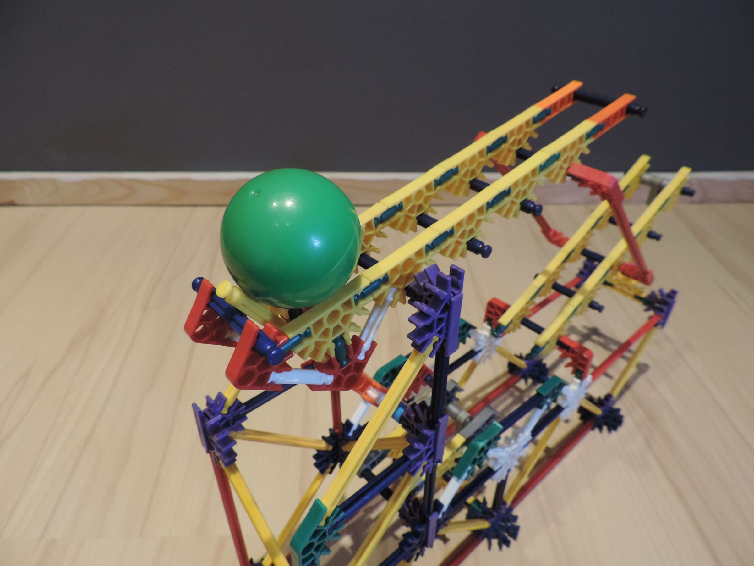 Knex Ball Machine Element: the Ball Launcher : 5 Steps - Instructables