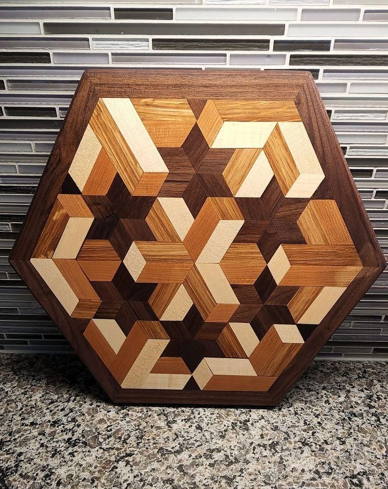 3d Optical Illusion Wood Art : 3 Steps (with Pictures) - Instructables