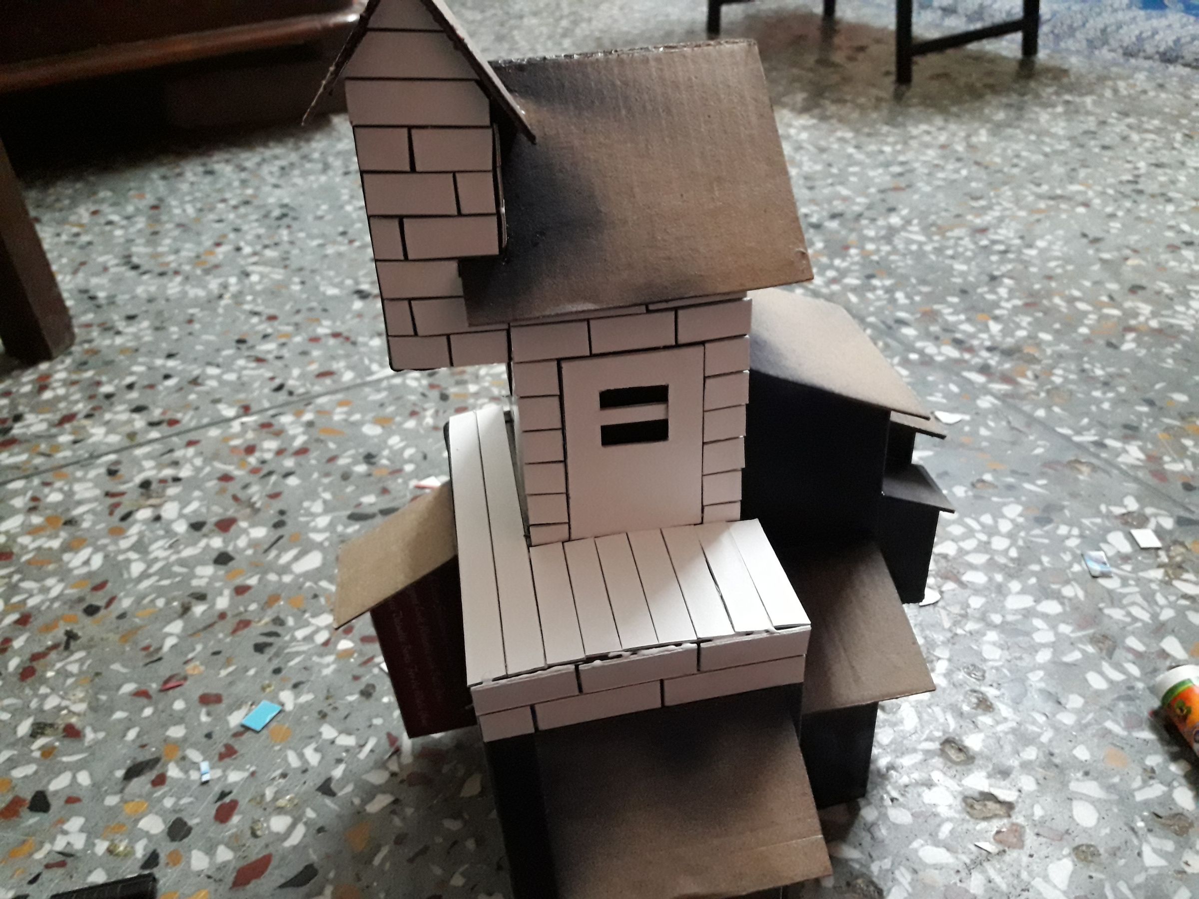 DIY Cardboard House : 8 Steps (with Pictures) - Instructables