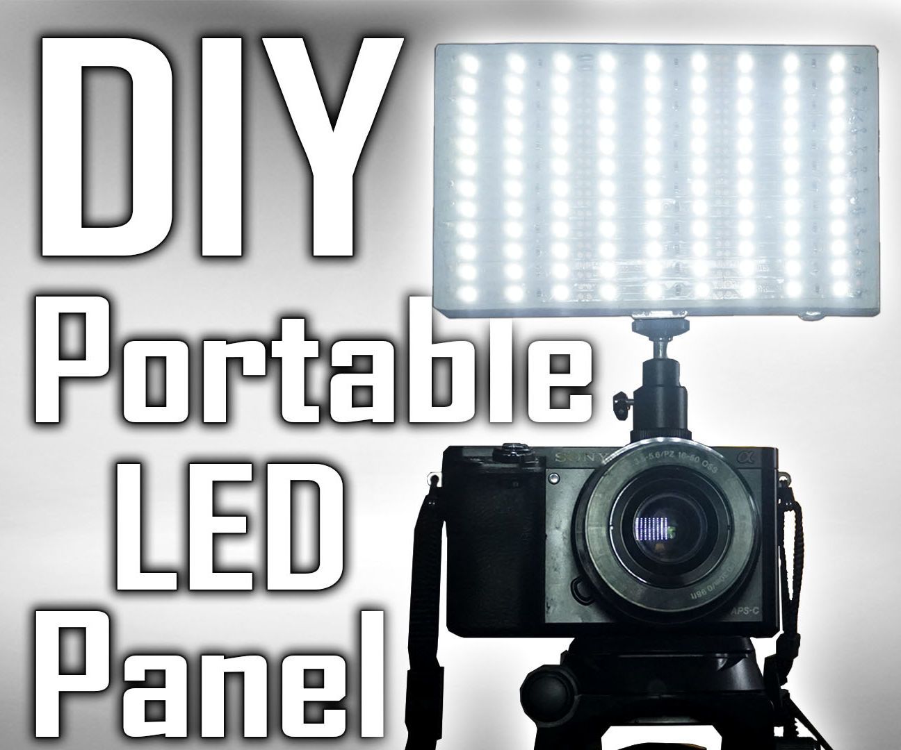 $5 Small Battery Powered LED Panel : 37 Steps (with Pictures ...