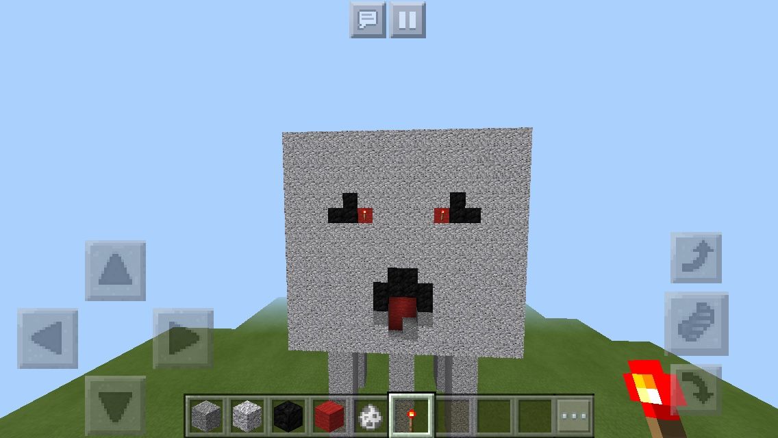 Minecraft Ghast Face