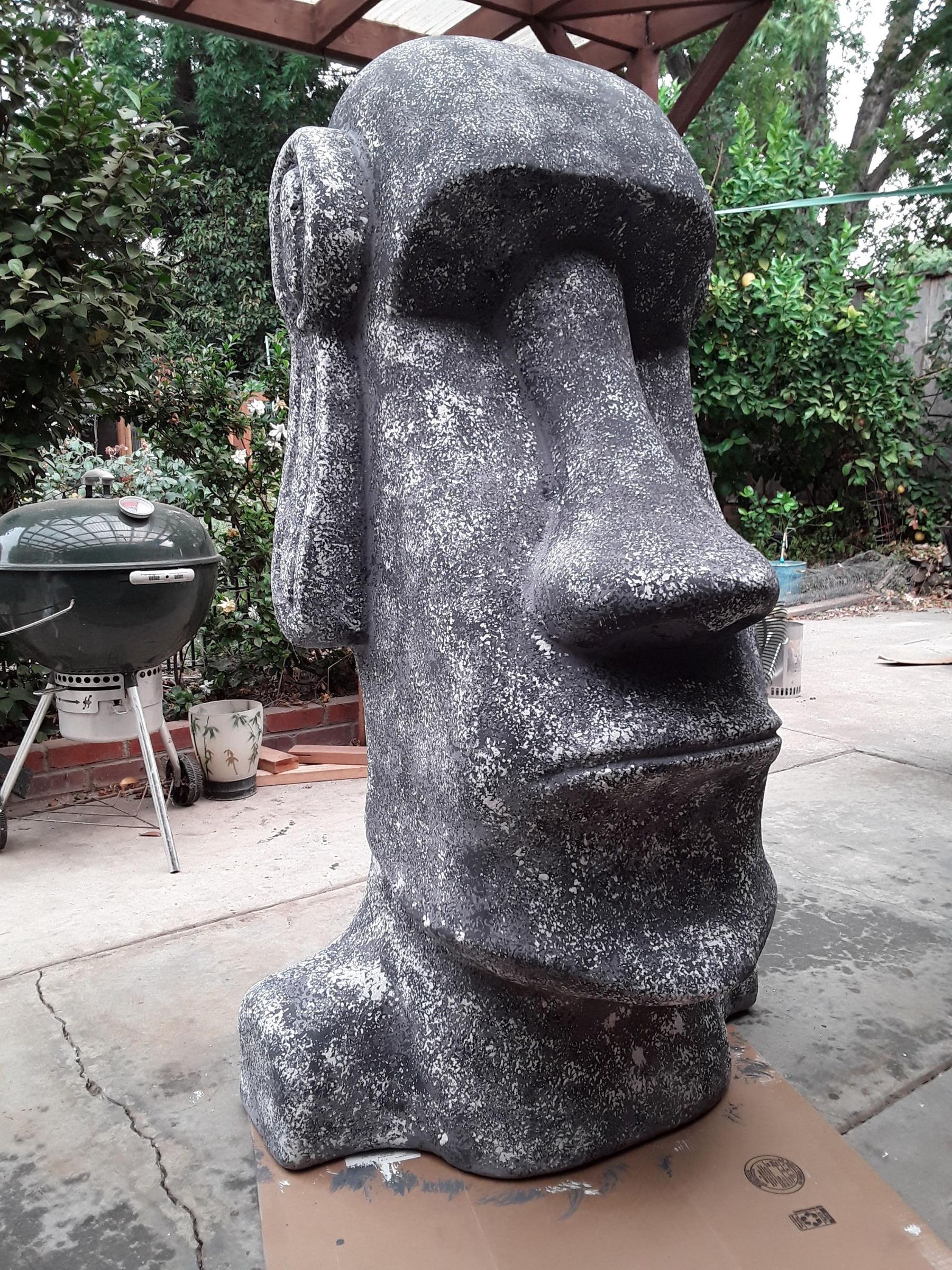 Moai From Recycled Foam : 8 Steps (with Pictures) - Instructables