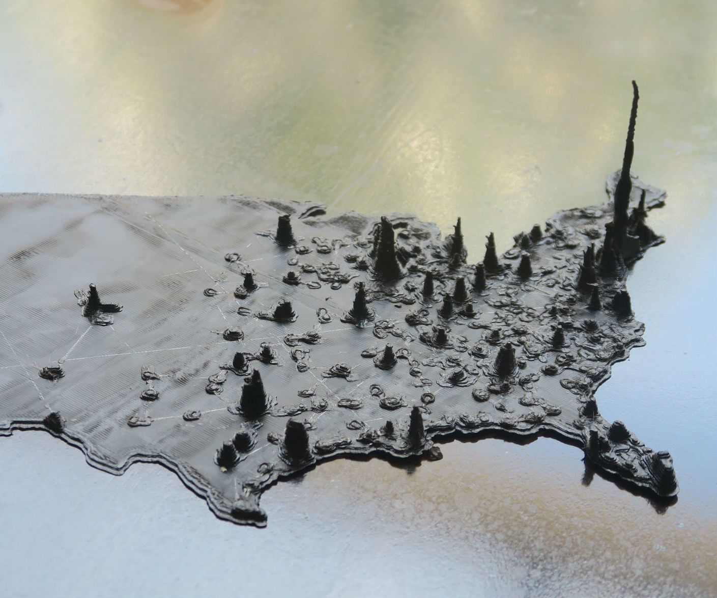 3D Printed US Population Map : 8 Steps (with Pictures) - Instructables