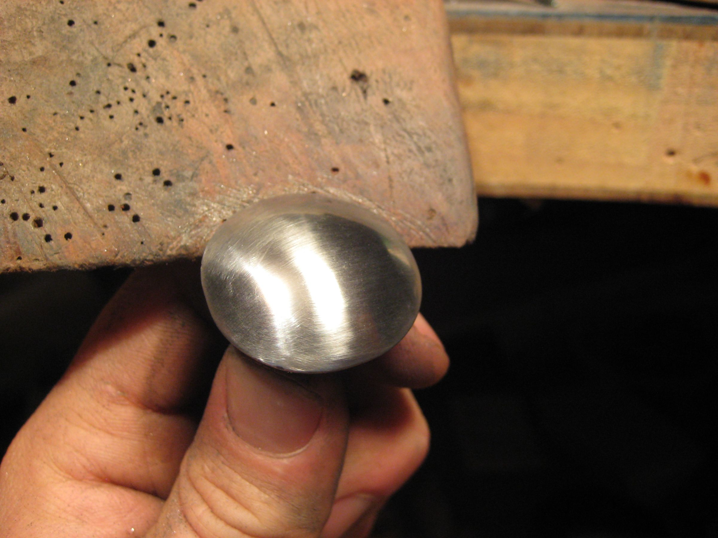 How to Make a Steel Doming/dapping Punch for Jewellery Making. : 8 ...