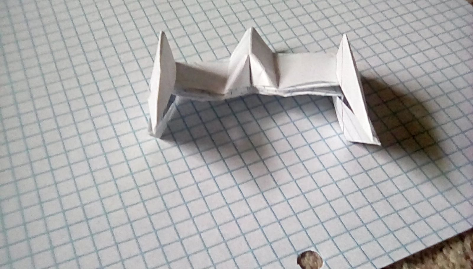 Origami Vulture Droid : 4 Steps - Instructables