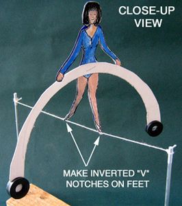 Papercraft Balance Ballerina Toy ! - Instructables