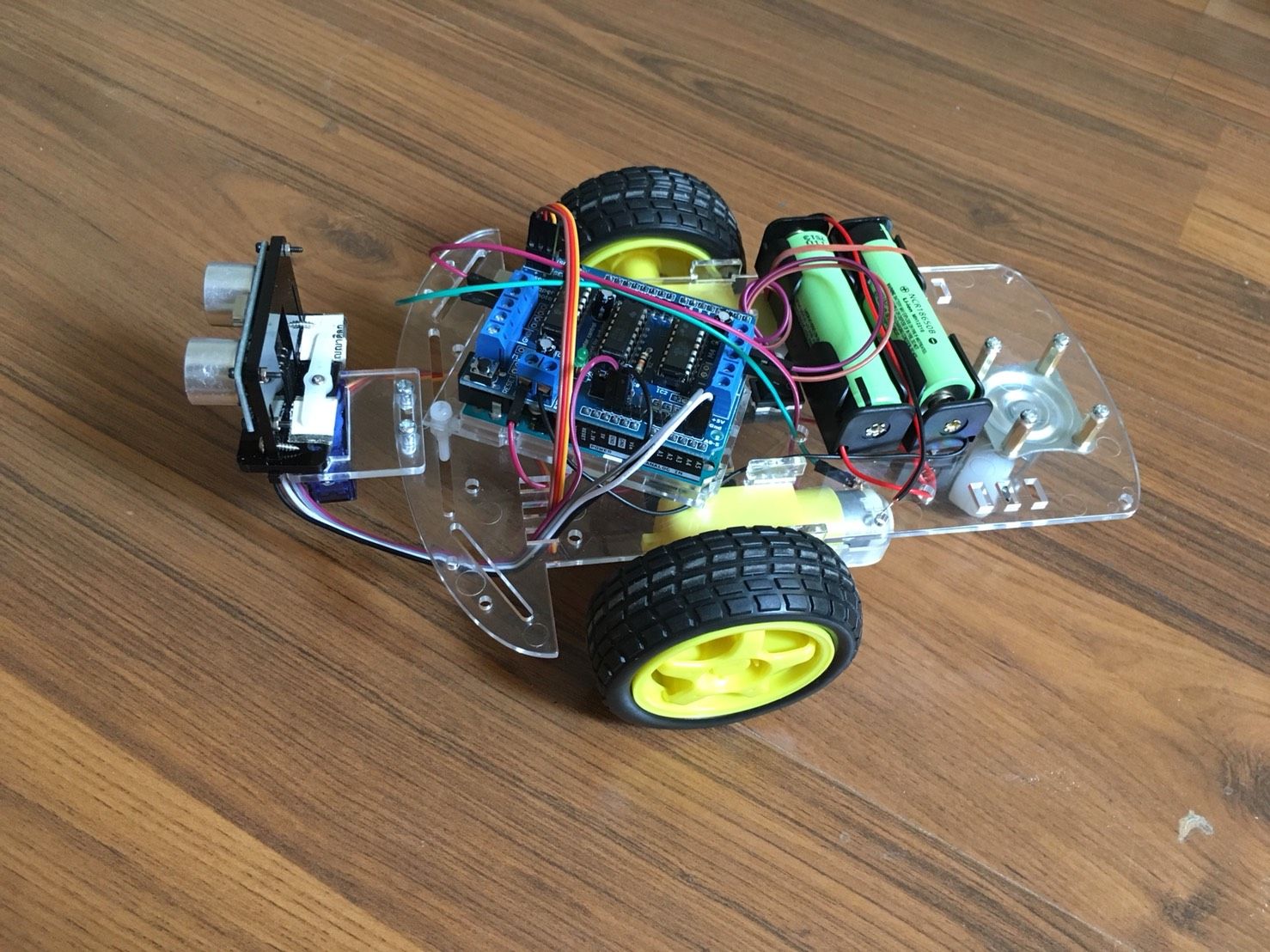 Arduino HC-SR04 Ultrasonic Rover : 5 Steps (with Pictures) - Instructables