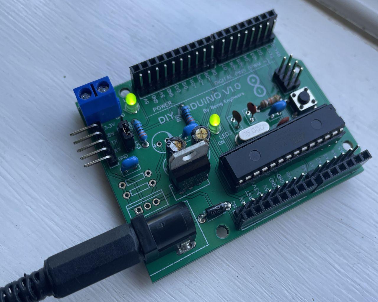 DIY Arduino UNO | How to Make Your Own Arduino Uno Board : 8 Steps ...