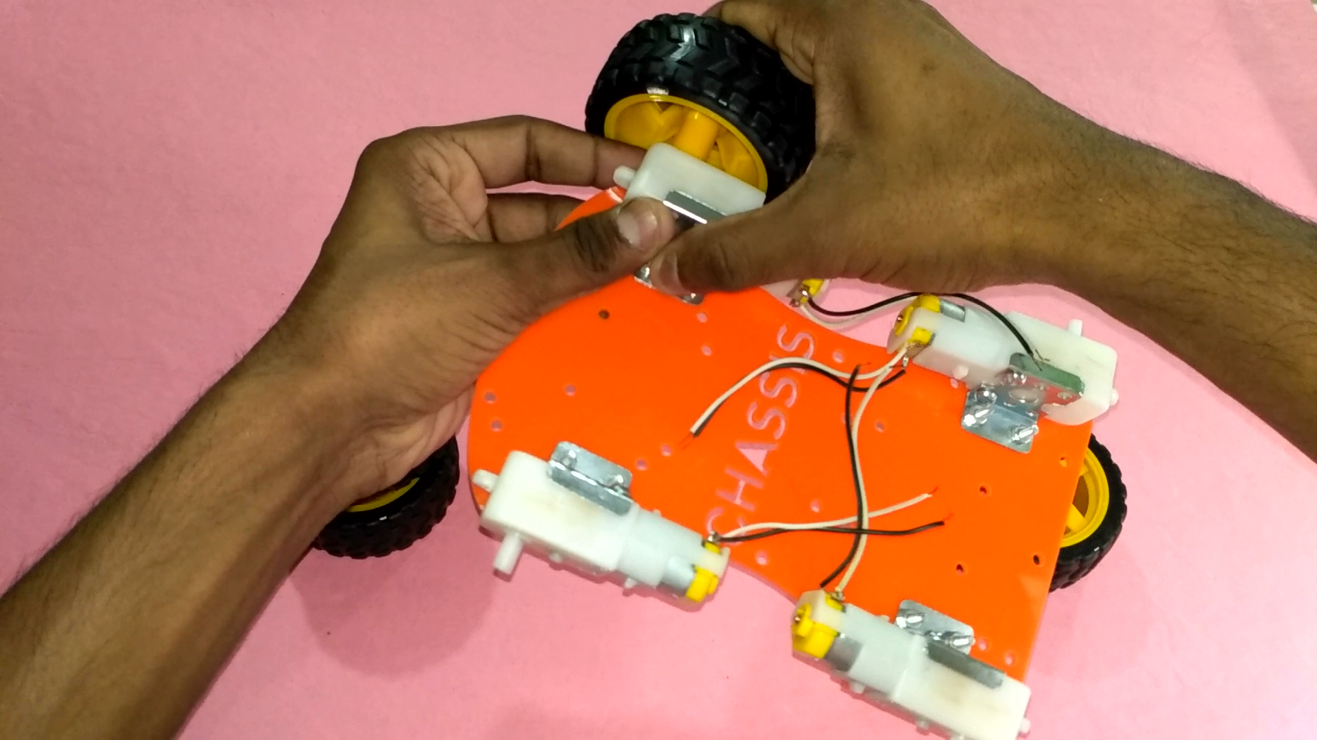 How to Make a Mobile Controlled Robot | DTMF Based | Without ...