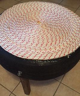 Tire Stool : 4 Steps - Instructables