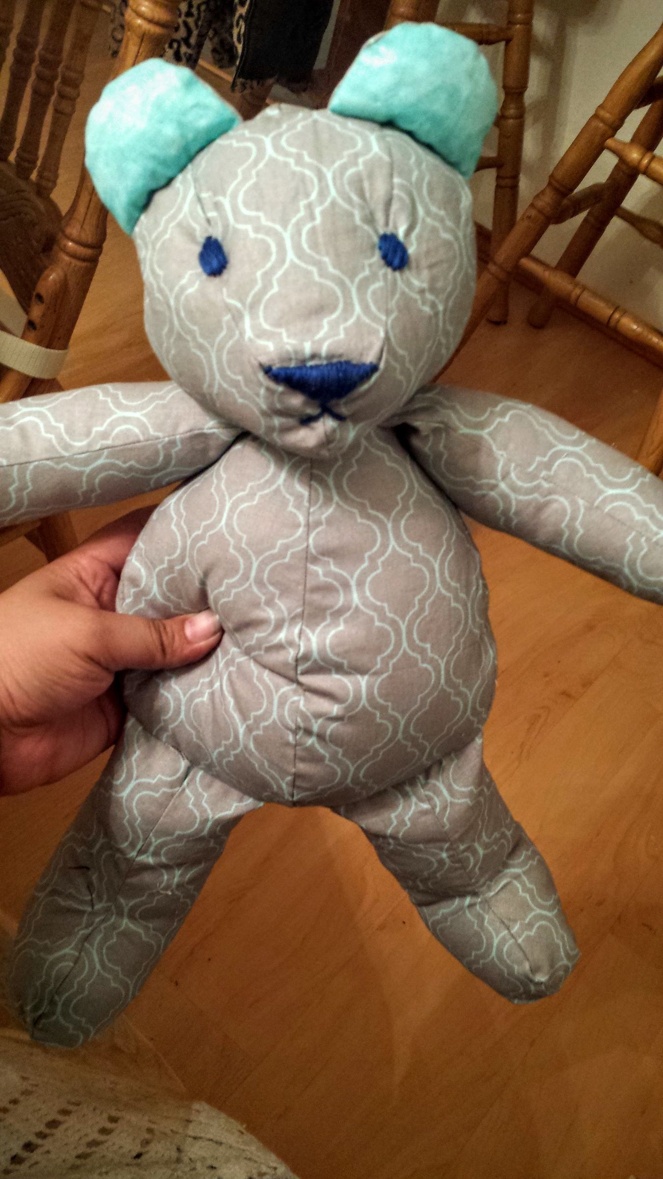 DIY Vintage Teddy Bear (With Pattern) : 8 Steps (with Pictures ...