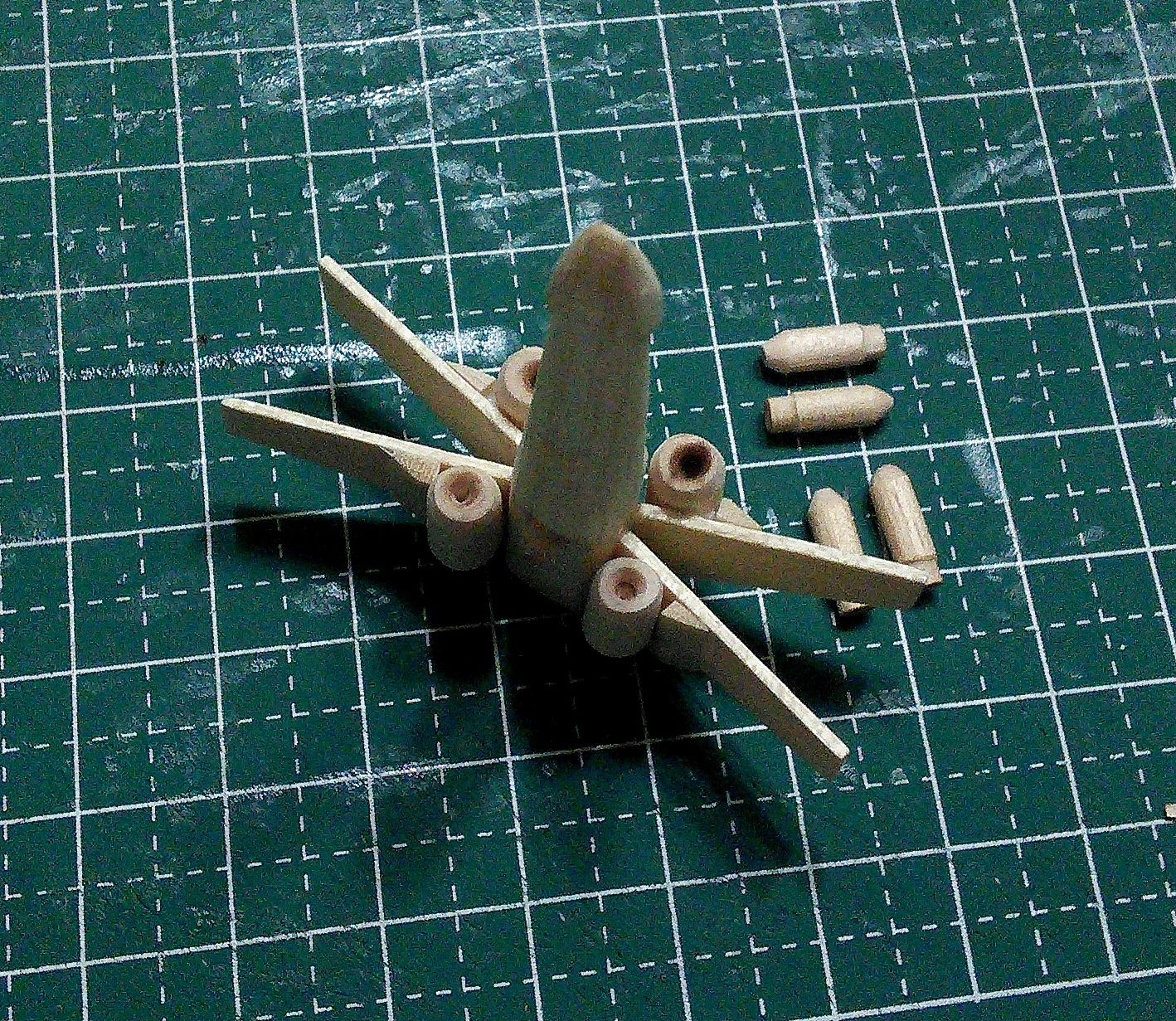 Mini X-Wing Popsicle Stick Model : 5 Steps (with Pictures) - Instructables