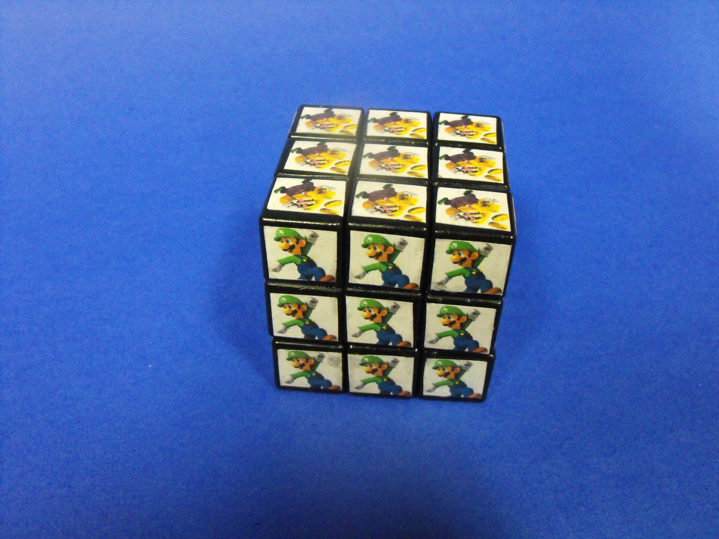 Custom Mario Themed Rubik's Cube - Instructables